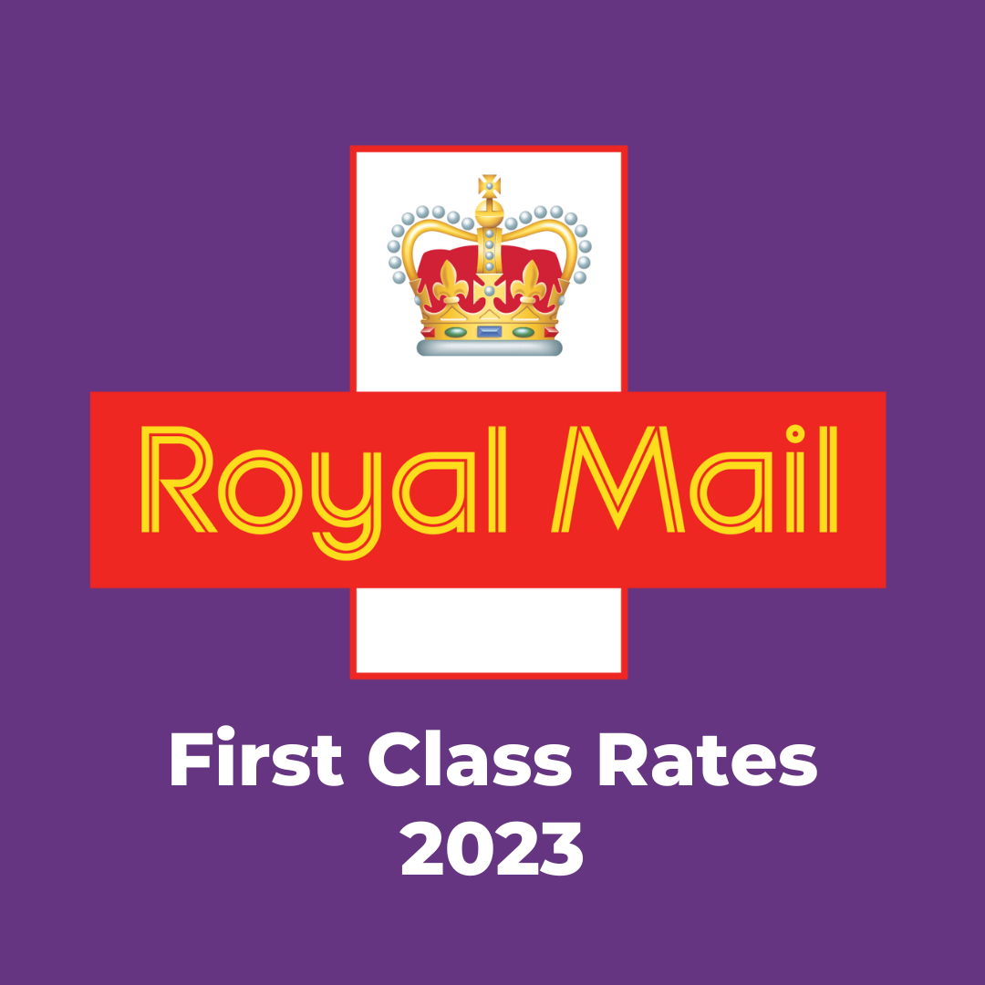 Royal Mail First Class Postage Rates 2023! | Franking Ink